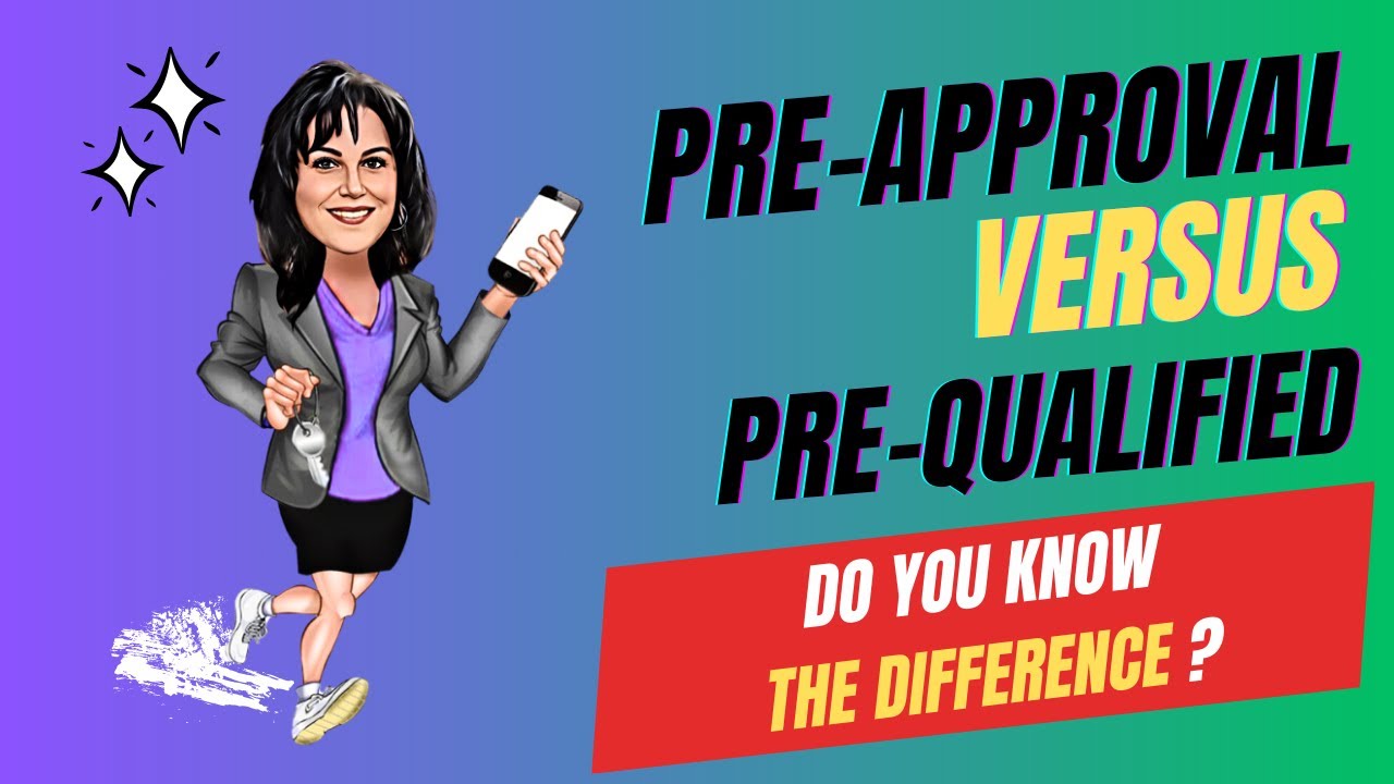 Main Difference Between Preapproval and Prequalification | Deborah Lee Darling - YouTube