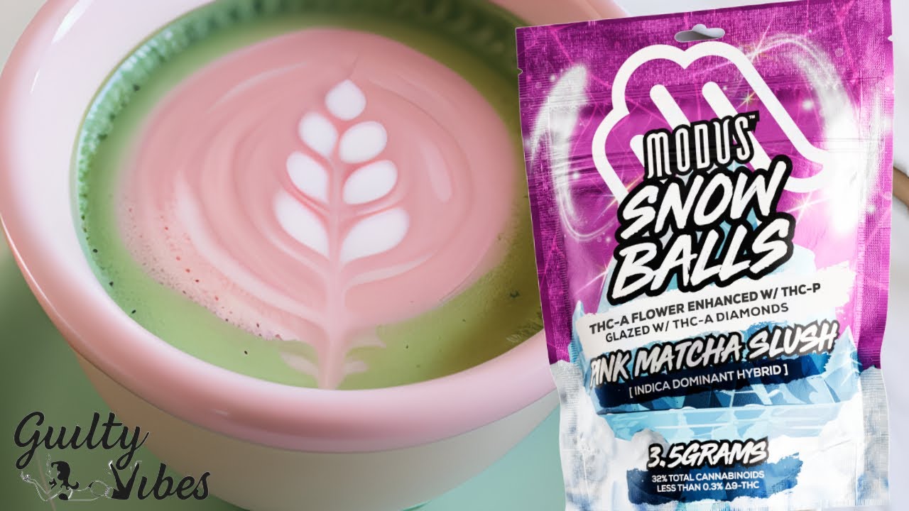 Modus THCA SnowBALLS (Pink Matcha Slush) - YouTube