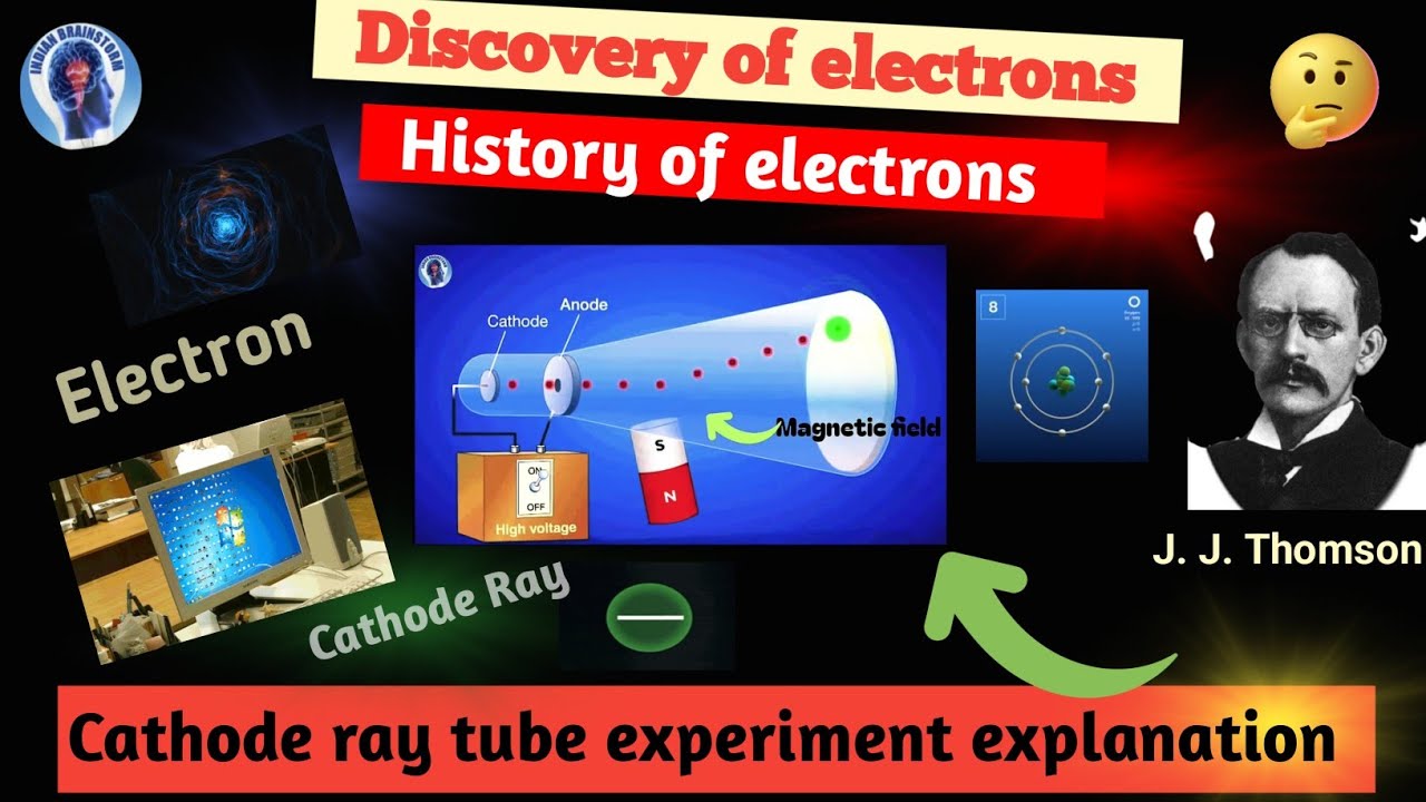 Cathode ray tube experiment | Discovery of electron | J. J. Thomson | # ...