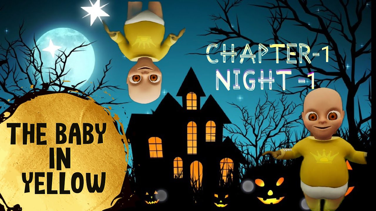 The baby in yellow| Horror games| The baby in yellow chapter 1| scary ...