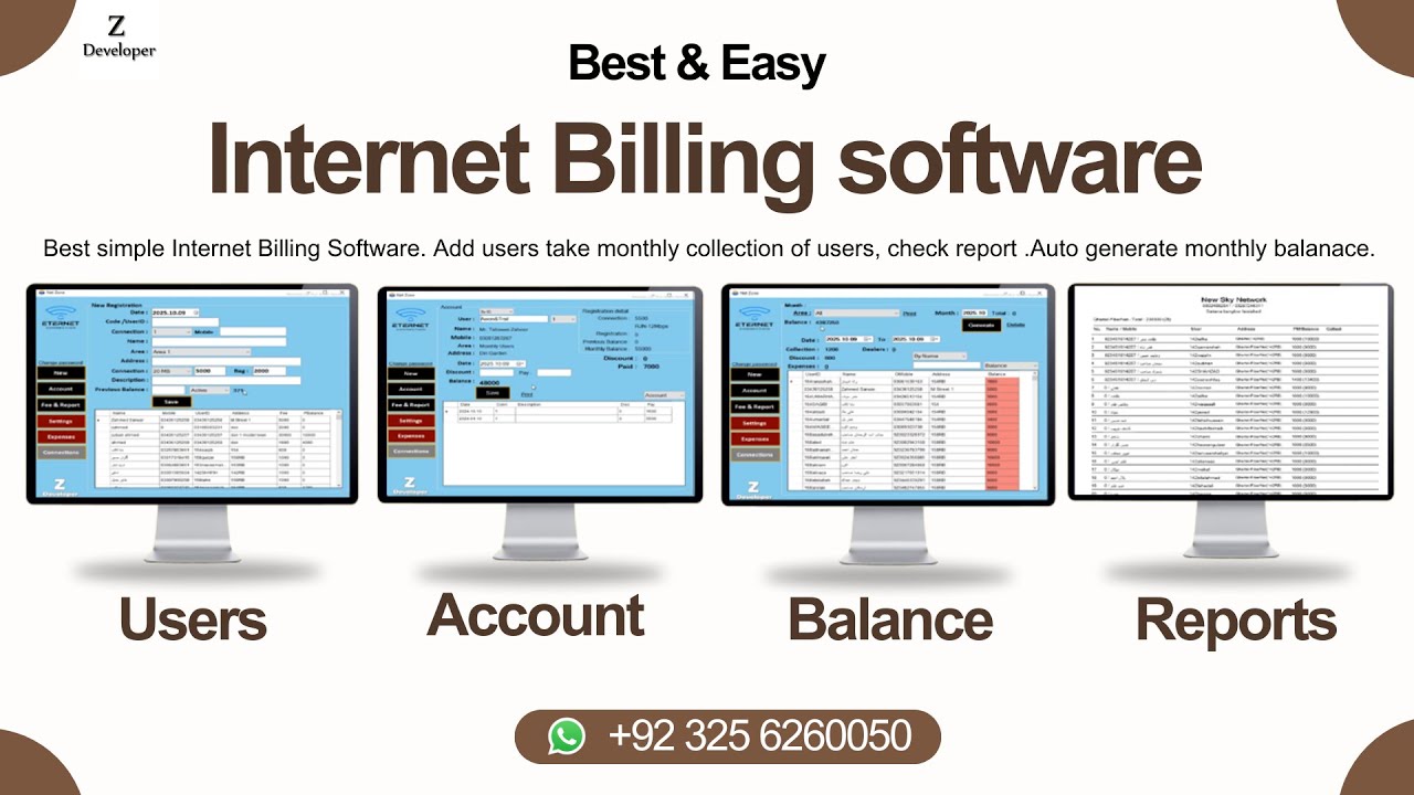 best Isp billing software | internet billing software | monthly ...
