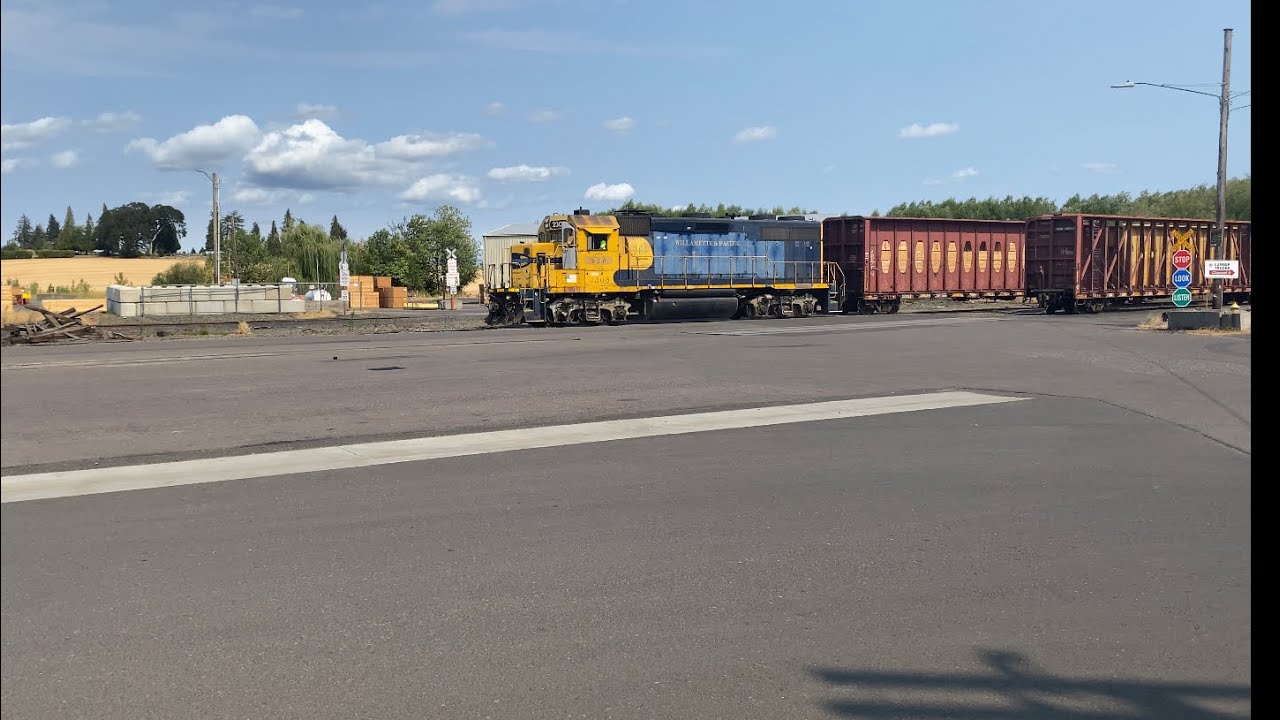 PNWR 2308 at the mill - YouTube