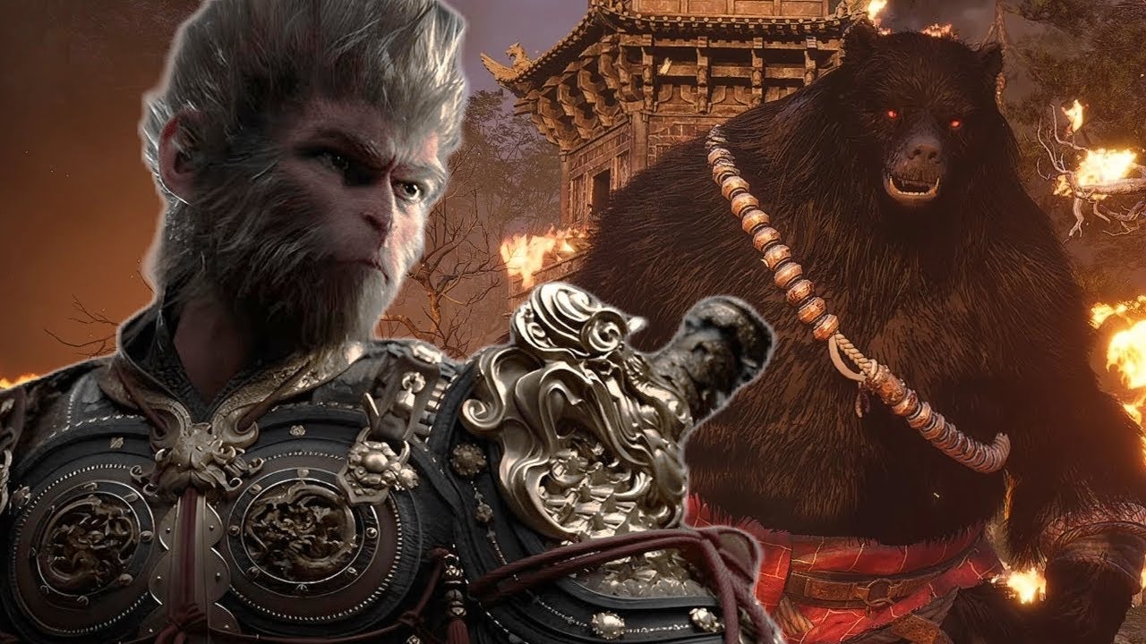 Black Bear Gui - Black Myth Wukong [Boss Fight] - First Attempt Blind ...