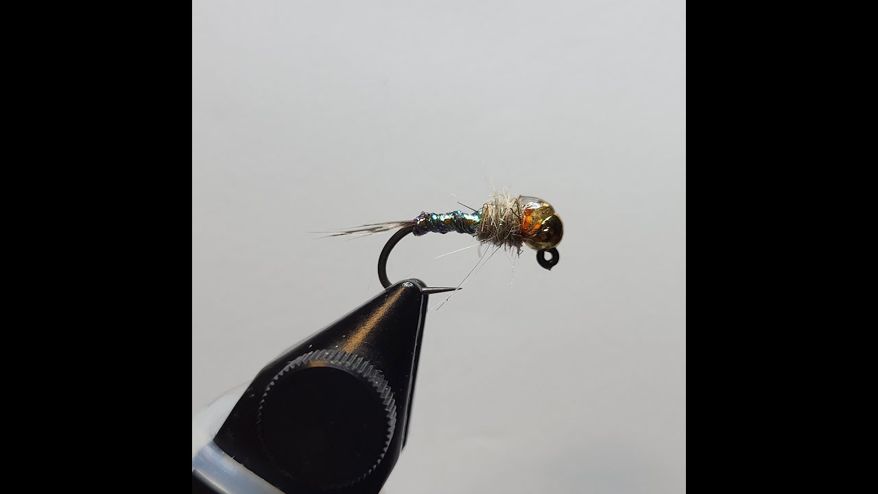 Mini Sparkle Braid Euro Jig Nymph - YouTube