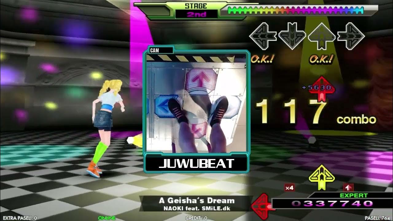 [DDR SELECTION] A Geisha's Dream / NAOKI feat. SMiLE.DK (Single Expert 34p PFC) - YouTube