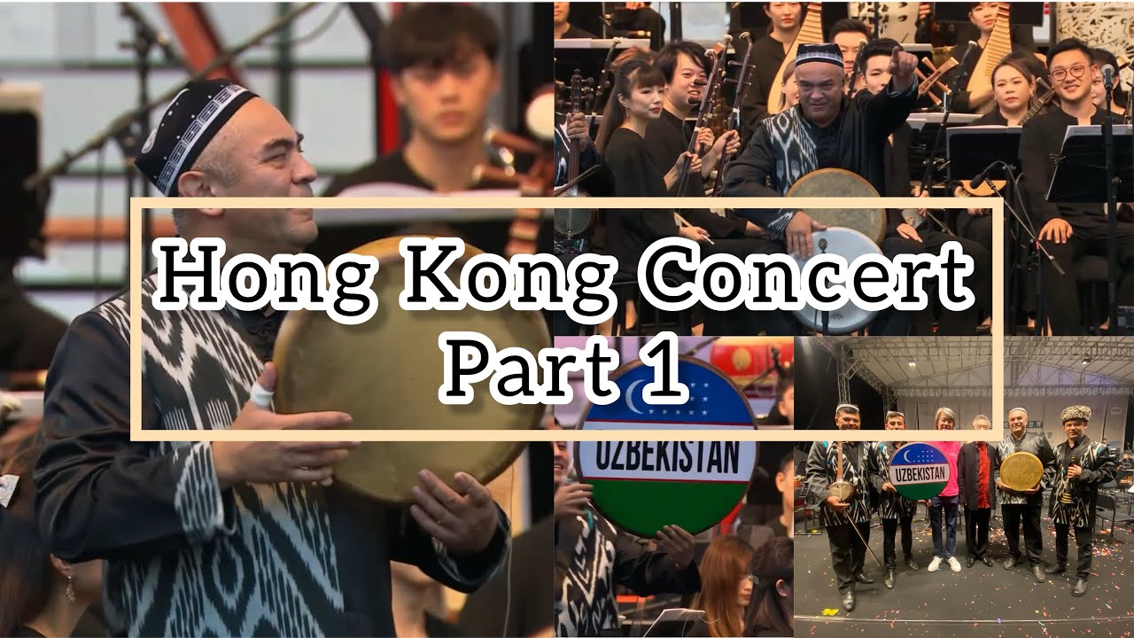 ABBOS KOSIMOV & ABBOS GROUP | HONG KONG 2023 | PART 1 | DOYRA | DRABUKA ...