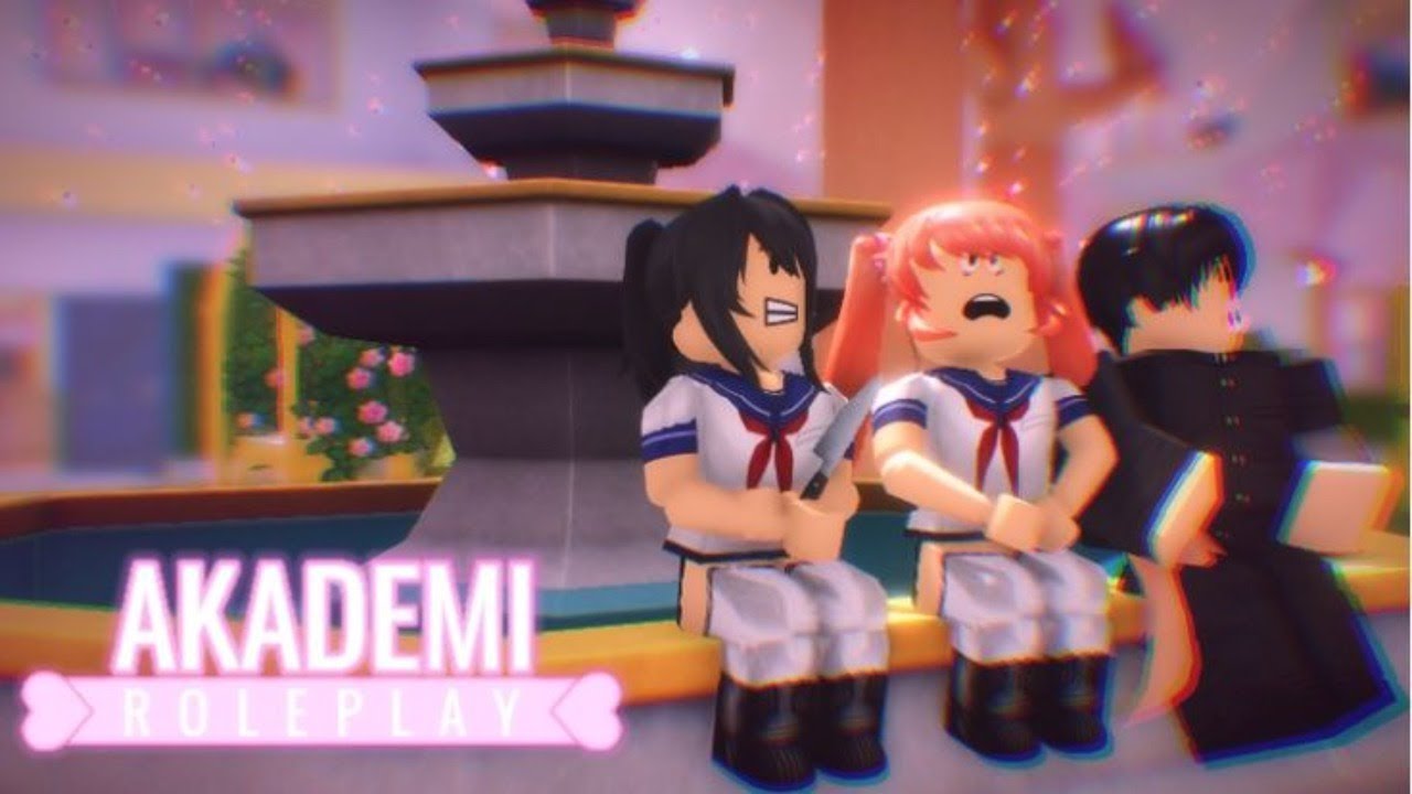 roblox akademi high school roleplay - YouTube