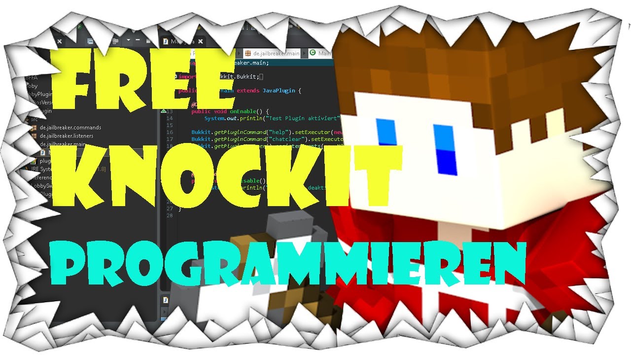 FREE KNOCKIT PLUGIN | KOSTENLOSES KNOCKIT PLUGIN PROGRAMMIEREN | ~ JailBreaker - YouTube