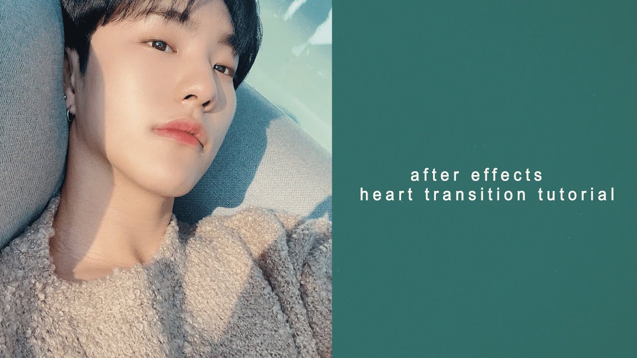 after effects – heart transition tutorial - YouTube