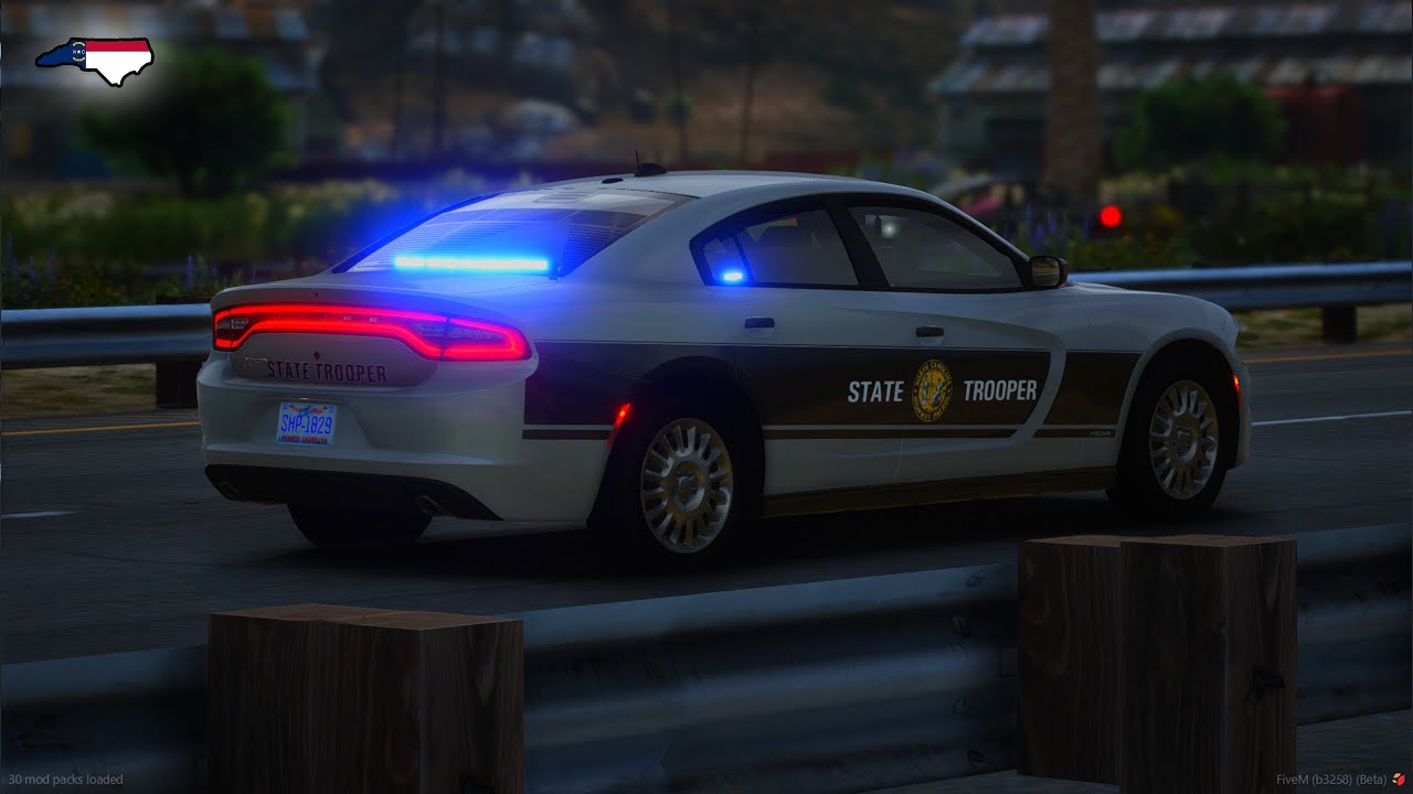 Insane FiveM Pursuit in REALISTIC North Carolina Server - YouTube