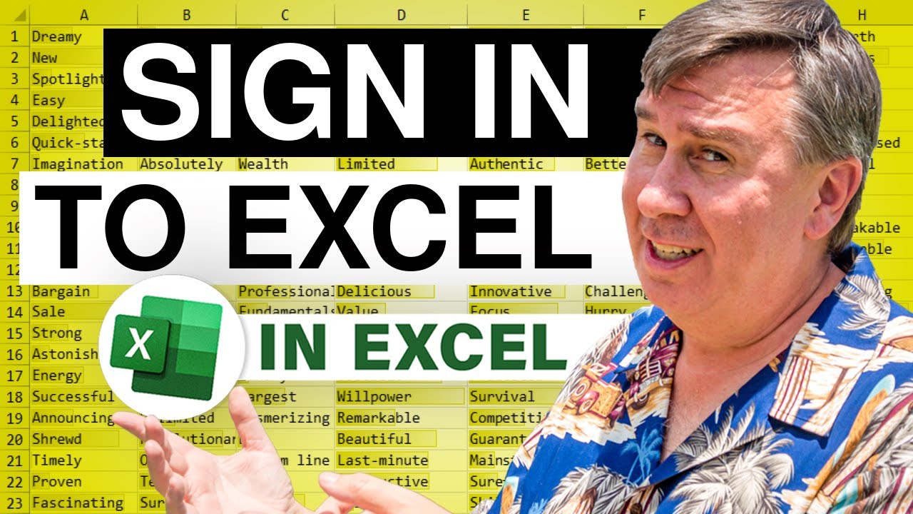 Excel - New Features: Sign-In, Design, & 66 New Functions! - Episode ...