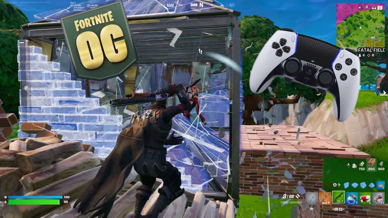 OG BLACK KNIGHT Skin! PS5 Fortnite OG Chapter 1 Season 1 Gameplay ...