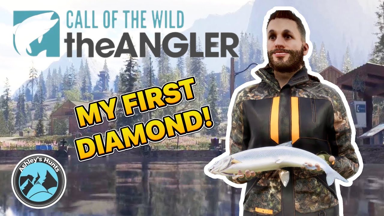 MY FIRST DIAMOND FISH!!!!- Call of the Wild The Angler - YouTube