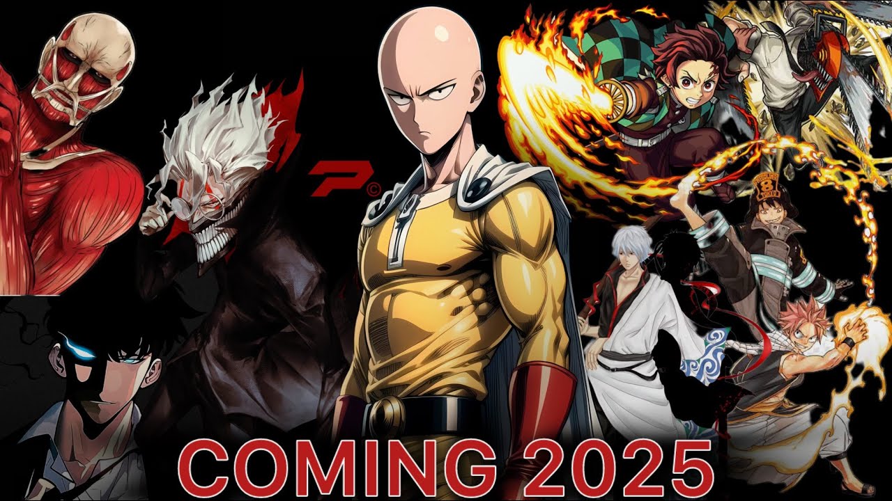 Top Animes Coming 2025 || ANIMEO - YouTube