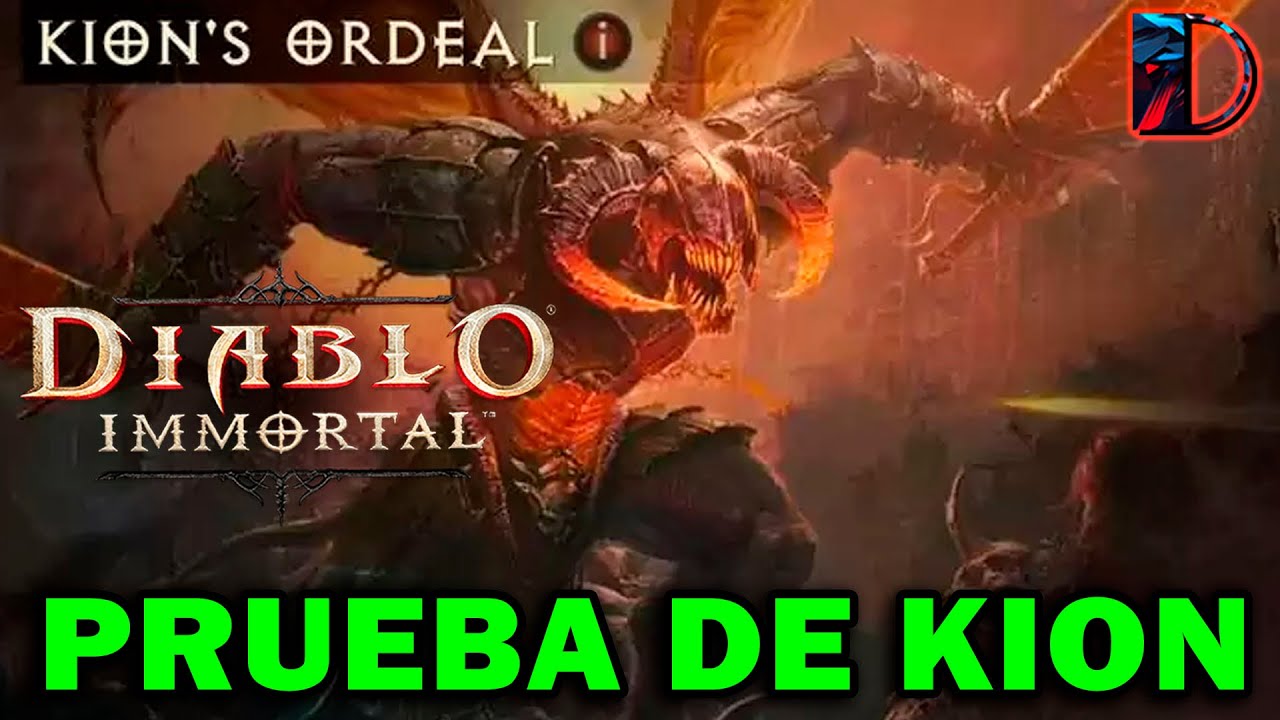 Diablo Immortal PRUEBA de KION - YouTube