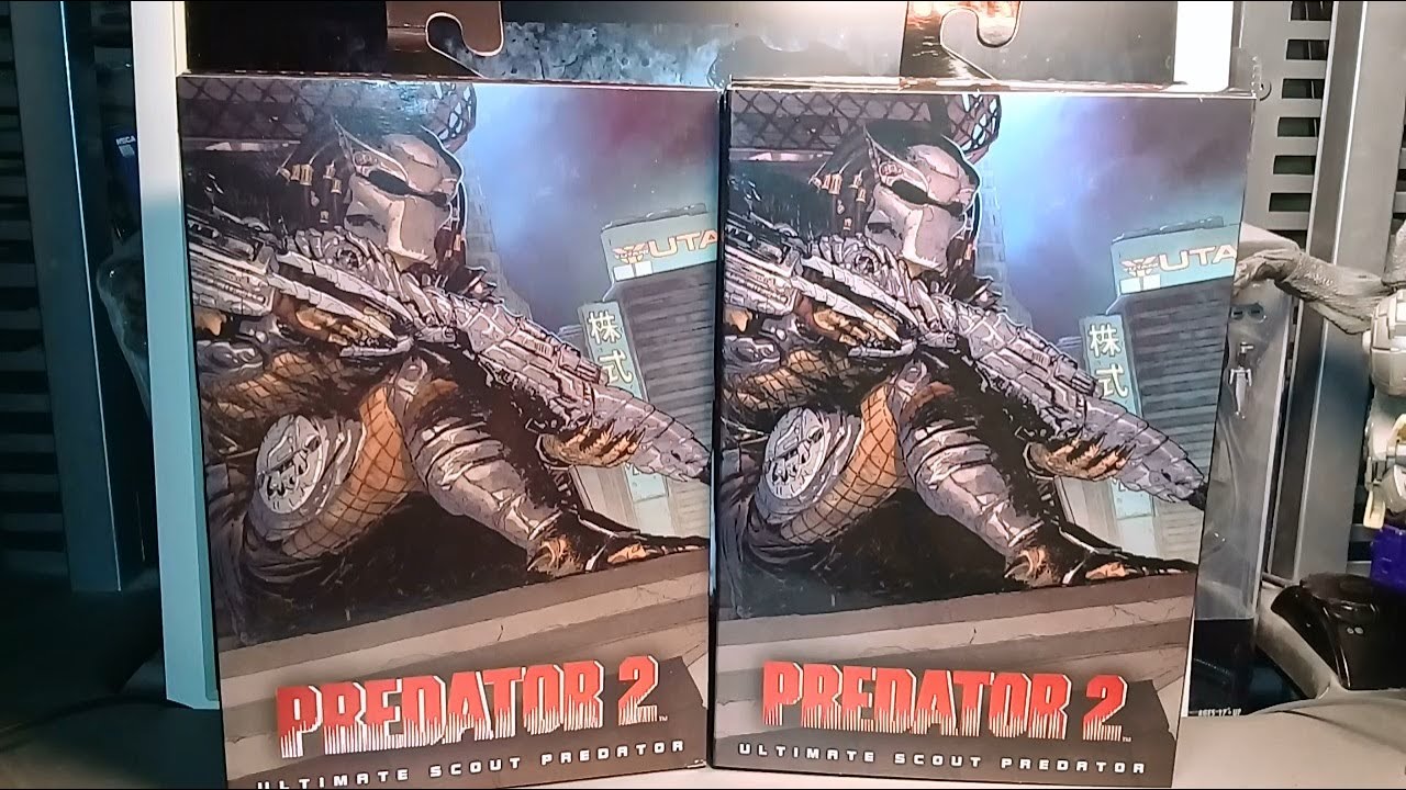 Comparison! Neca Ultimate Scout Predator (Original vs Reissue) - YouTube