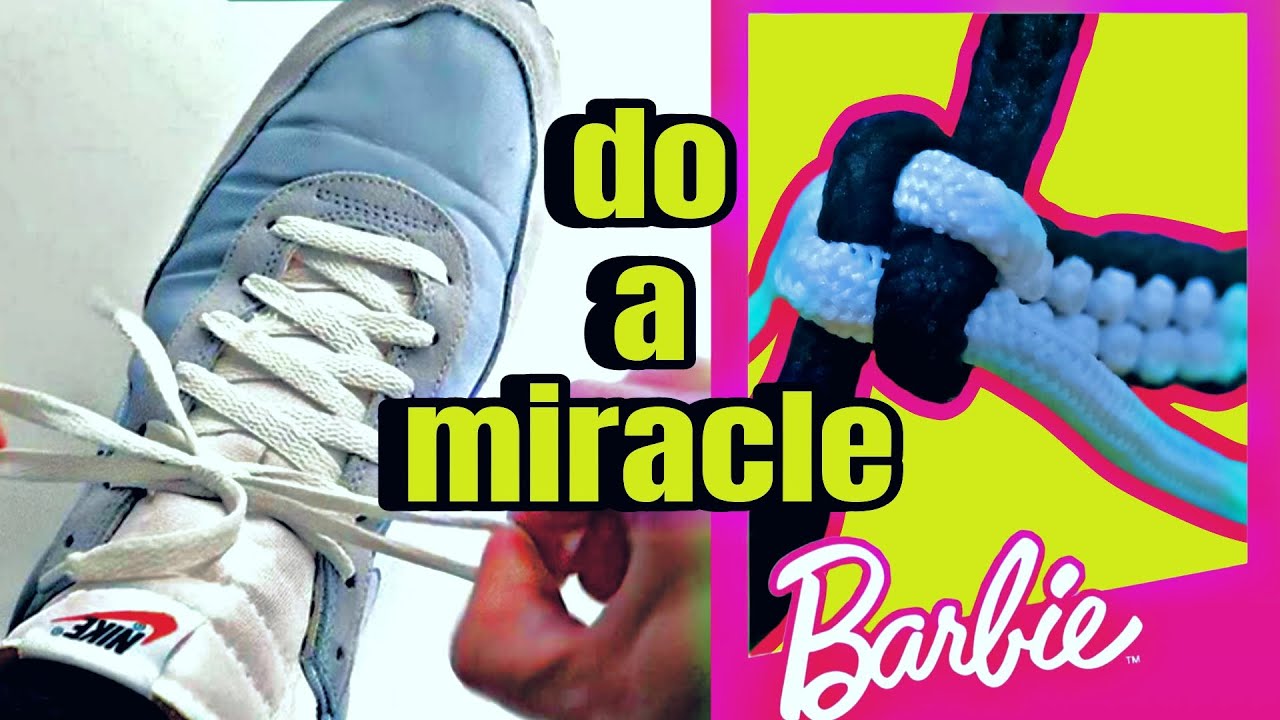 Learning how to make a key chain with a shoelace - YouTube