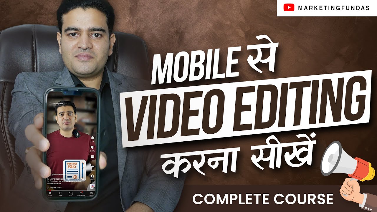 Mobile Video Editing Full Course in Hindi | Video Editing Tutorial for ...