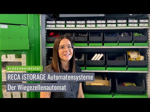 Wiegezellenautomat | RECA iSTORAGE Automatensysteme