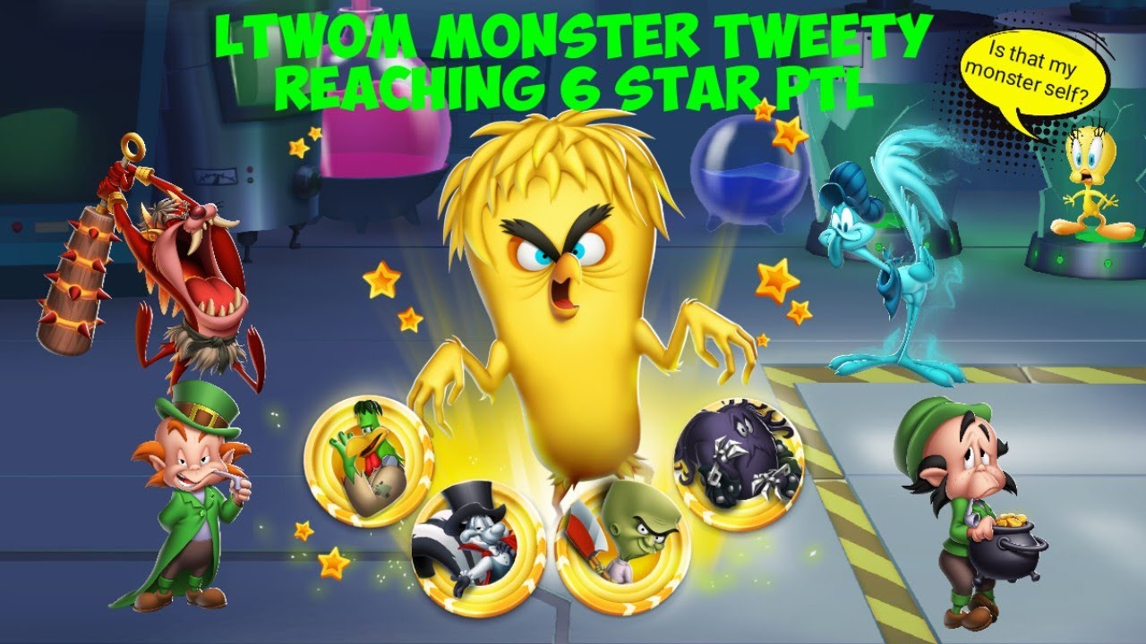 LTWOM Monster Tweety Reaching 6 Star PTL - YouTube