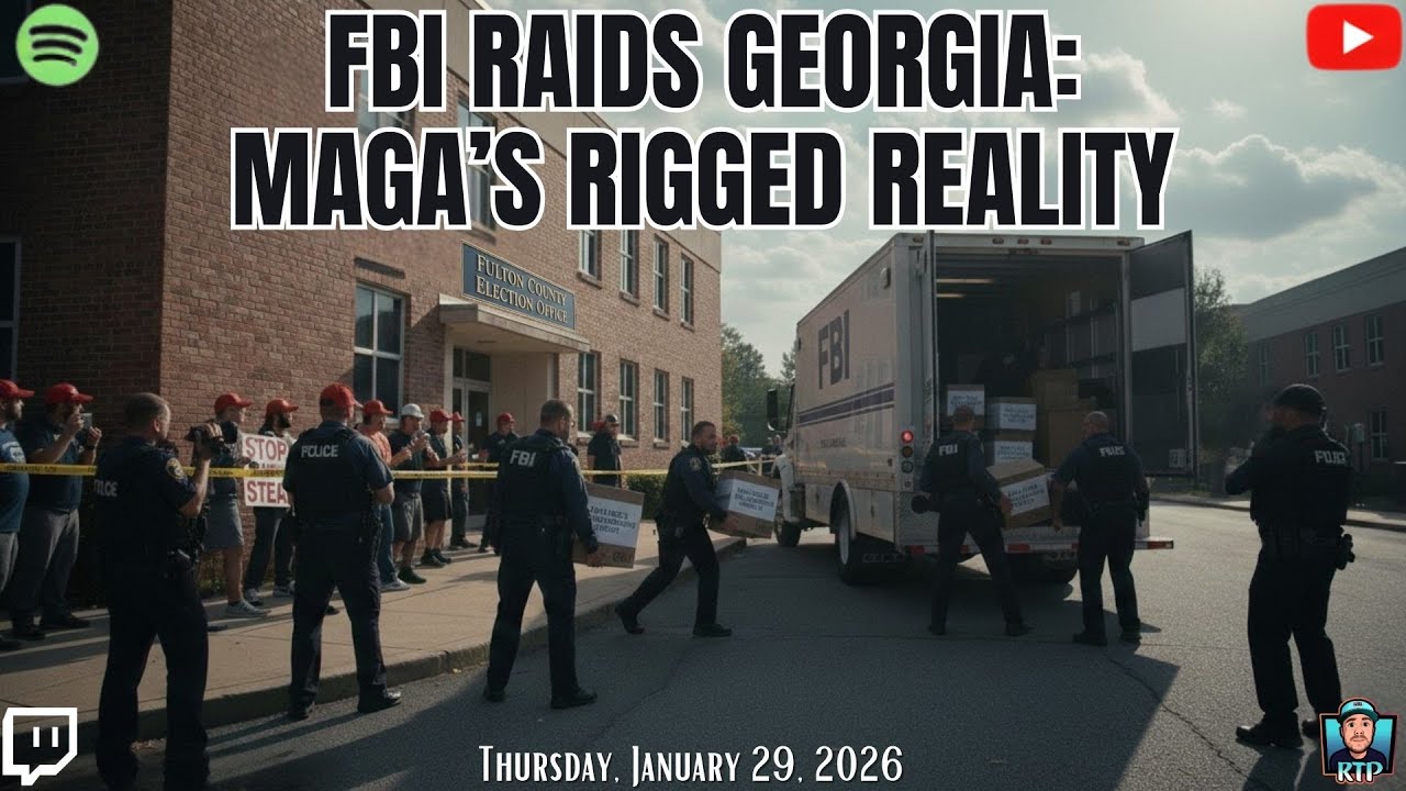 FBI Raids Fulton County - YouTube