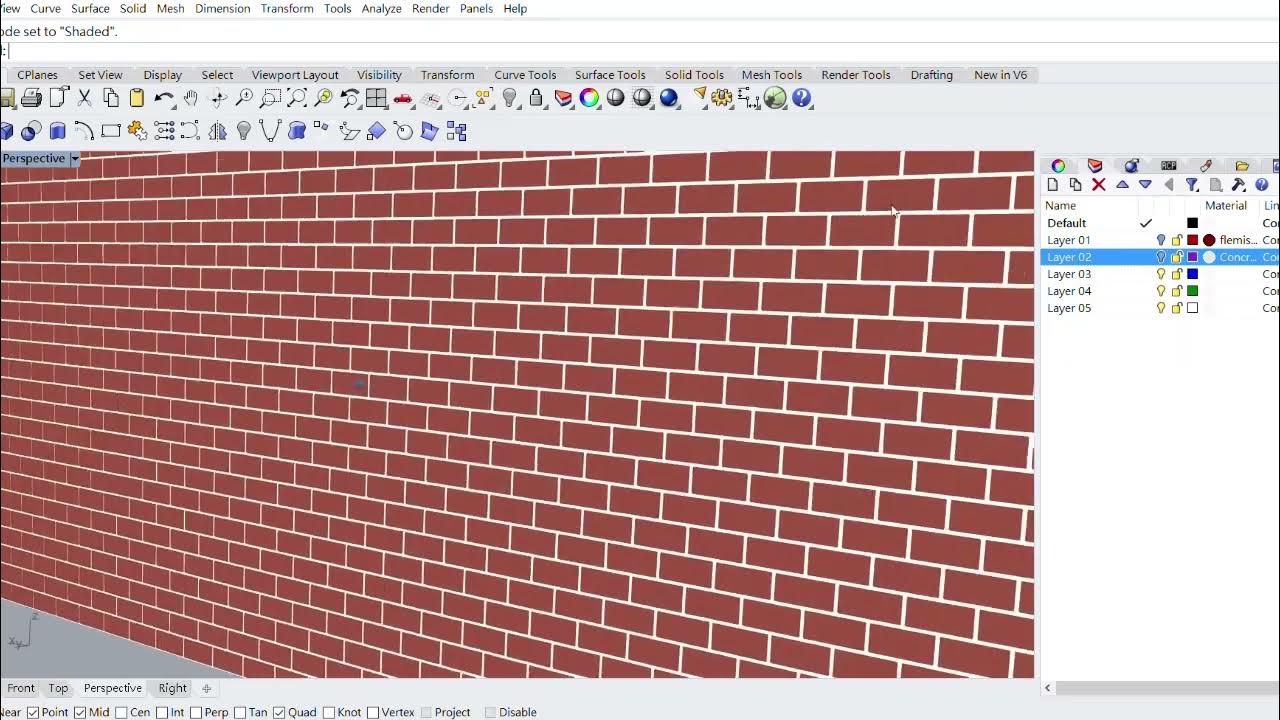 Grasshopper-brick wall - YouTube