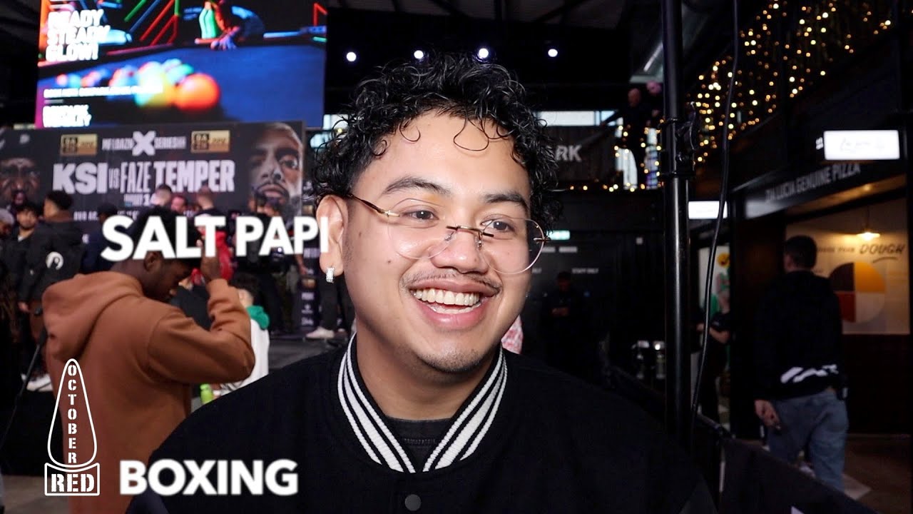 SALT PAPI "WHEN I ENTER THE RING, I'M GONNA START DIGGING YOUR GRAVE ...