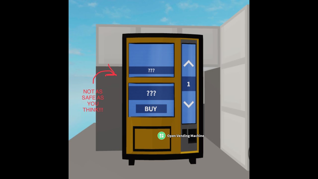 HOW YOU CAN ROBBED WITH YOUR VENDING MACHINE IN ROBLOX SKYBLOCK!! - YouTube