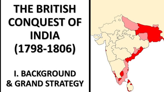 British Empire India Map