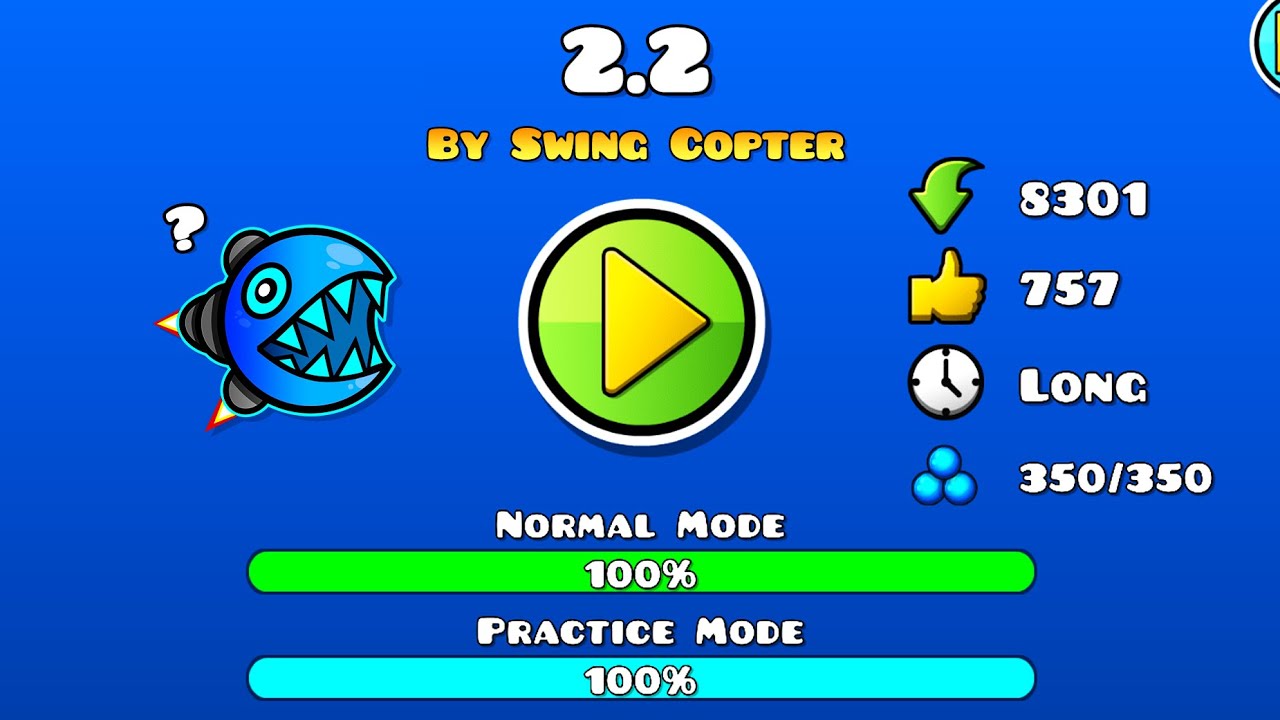 2.2 Experience | Geometry dash 2.11 - YouTube