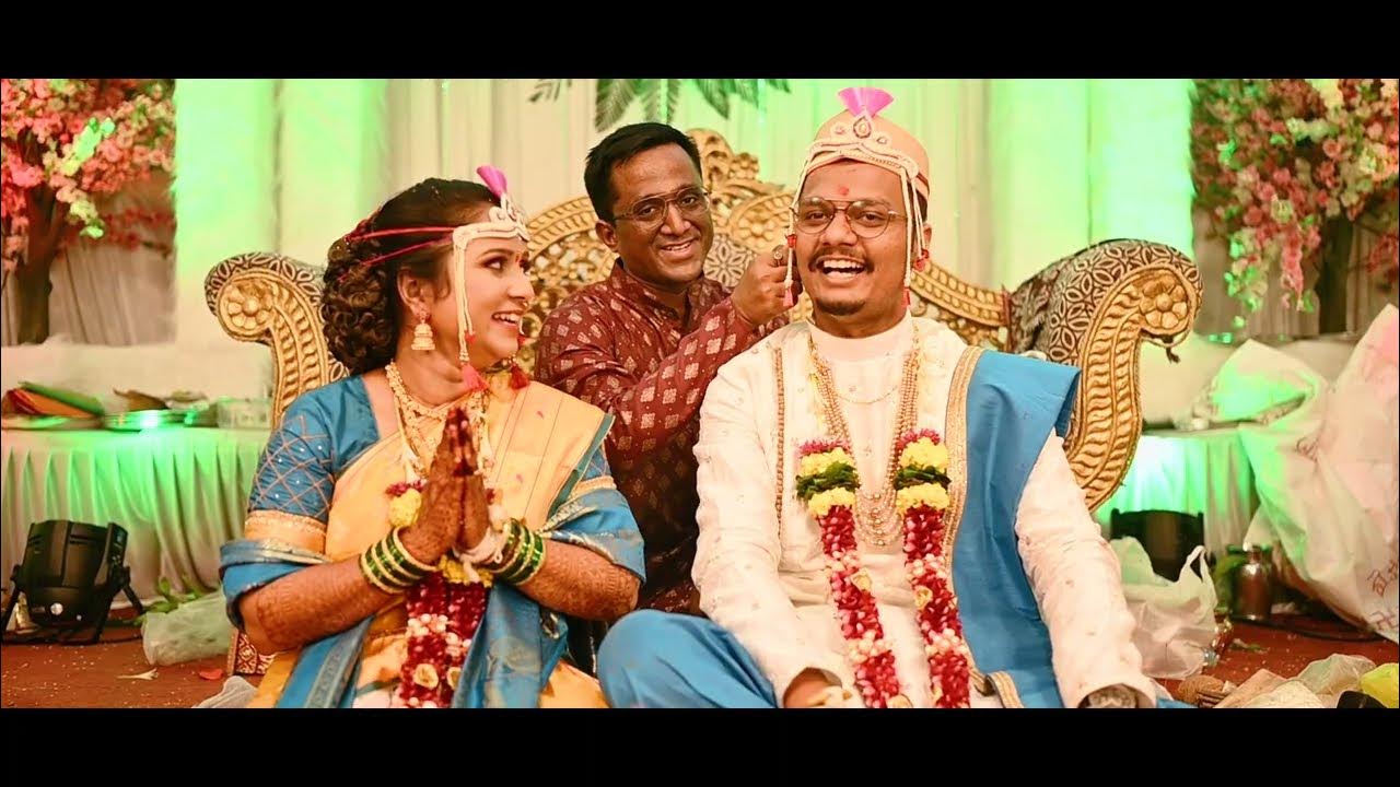 Naynesh x Prajakta Wedding Teaser || Maharashtrian Wedding Video || Cinematic Teaser ...