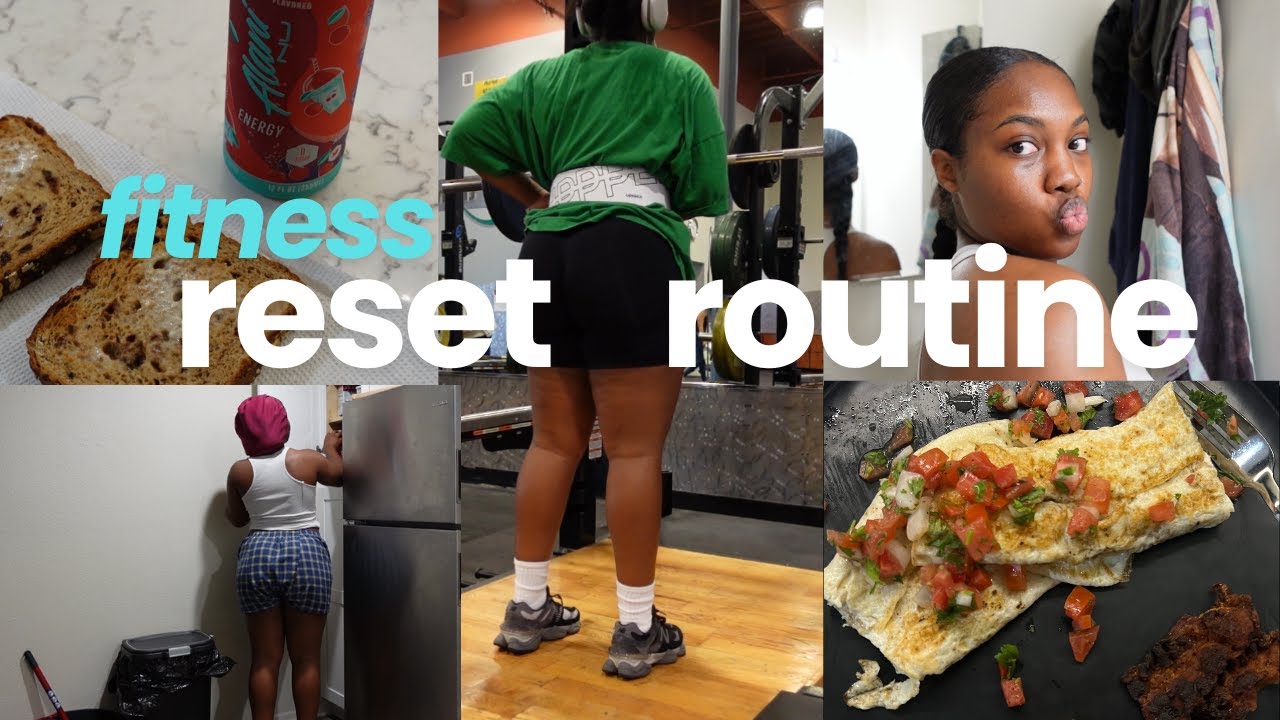 RESET ROUTINE after being INCONSISTENT for 3 months, gym, motivation ...