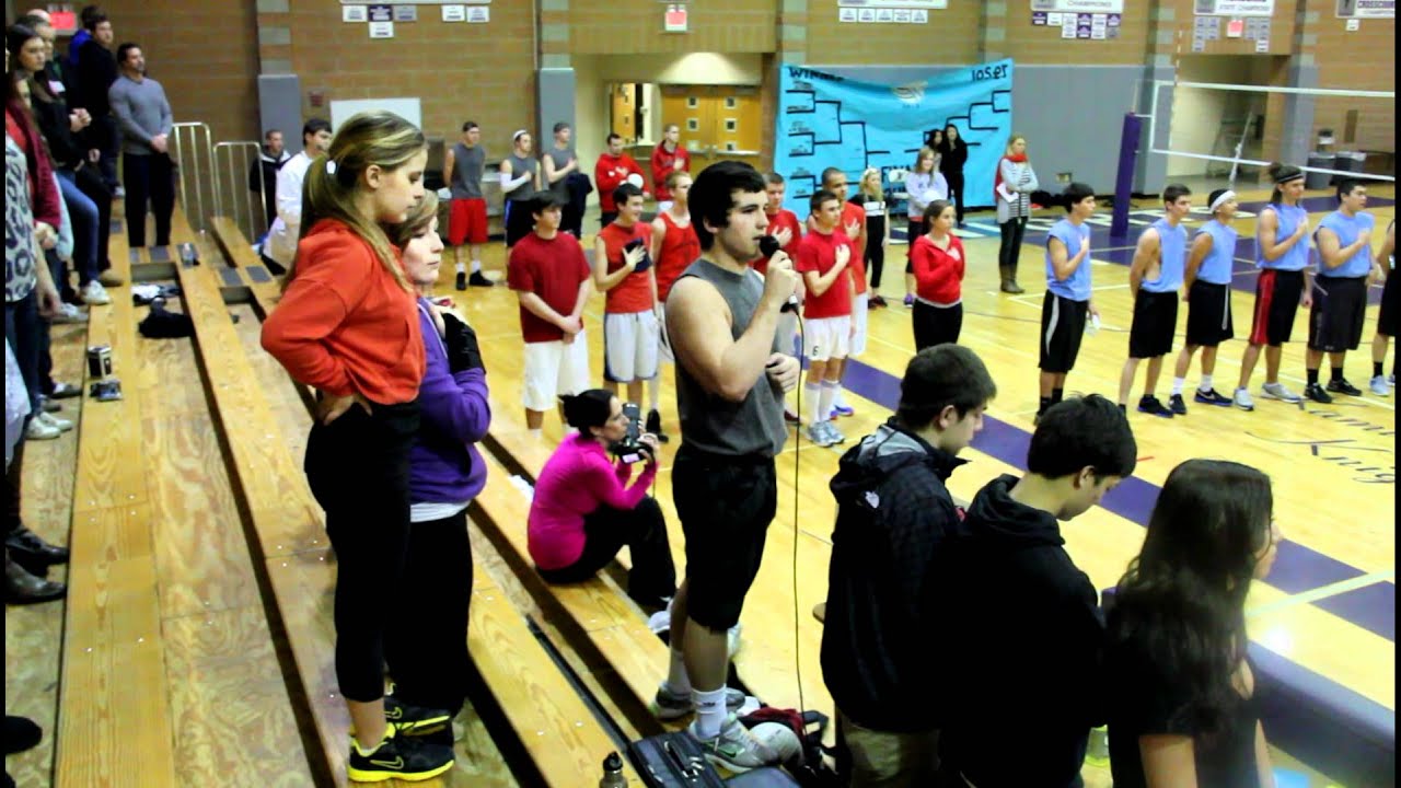 Tom Edmondson Singing Star-Spangled Banner at Kamiak HS, Feb. 29, 2012 ...