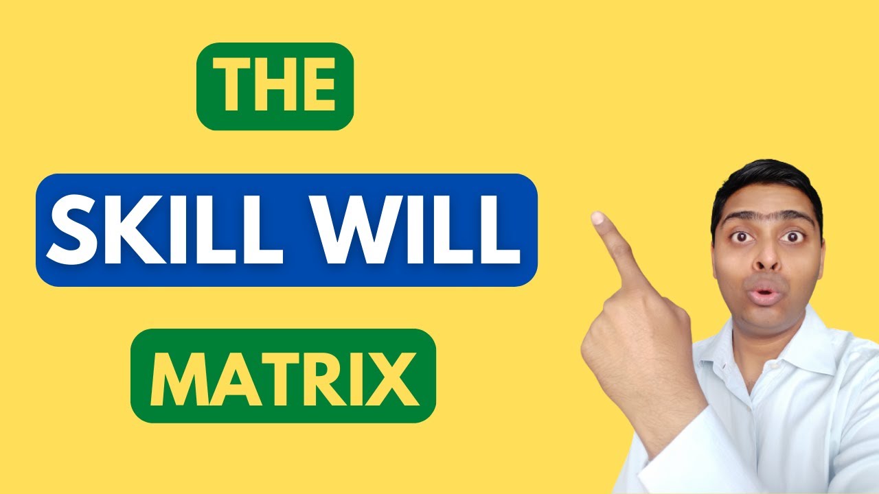 The Skill Will Matrix - YouTube