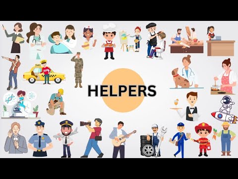 "Meet Our Community Helpers with Preschool Kids | Interactive Learning ...