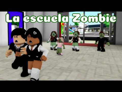 LA ESCUELA ZOMBIE | Historia de Roblox Brookhaven