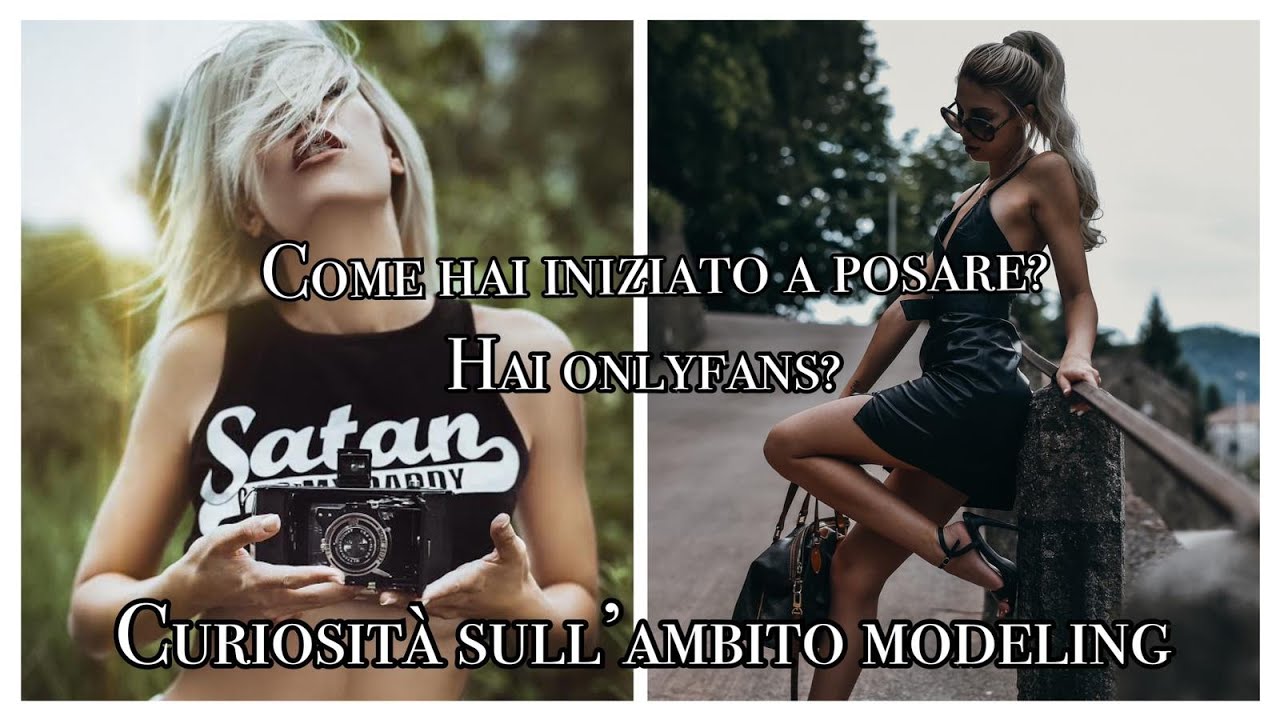 CURIOSITÀ SUL MIO LAVORO COME MODELLA || Ho ONLYFANS? Come ho iniziato ...