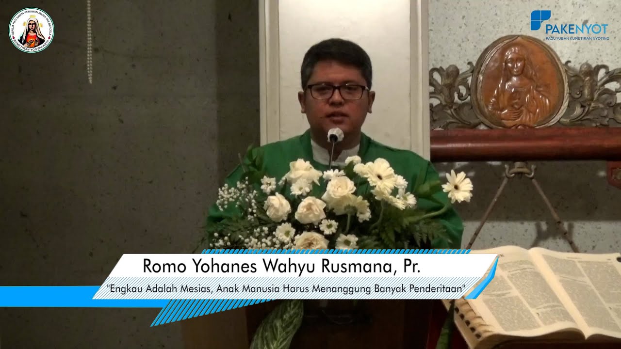 Homili Rm. Yohanes Wahyu Rusmana, Pr. | Minggu Biasa XXIV 14 September ...