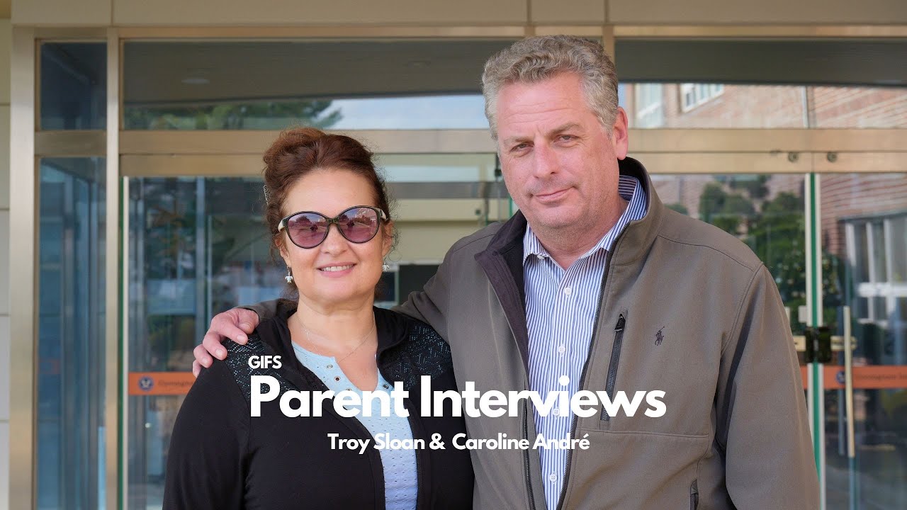 GIFS Parent Interviews - Troy Sloan & Caroline André - YouTube