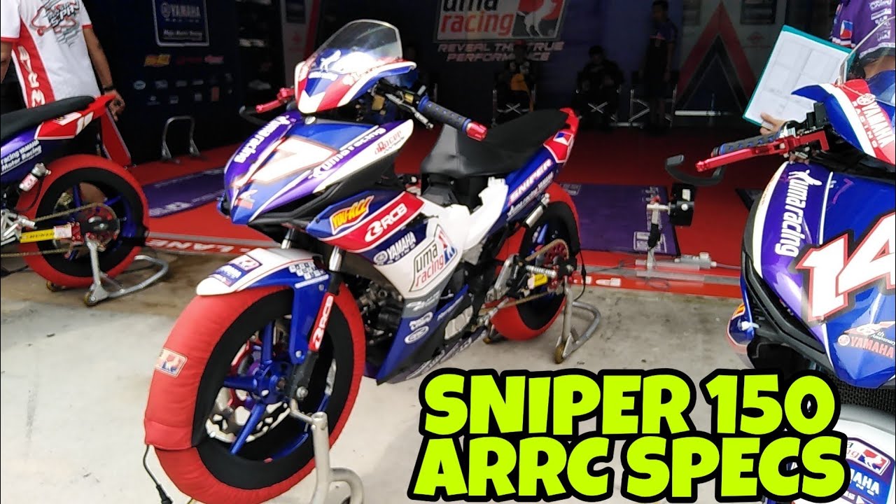 SNIPER NILA MASATO FERNANDO | UB150 ARRC TECHNICAL SPECS | KERWIN CHANG ...