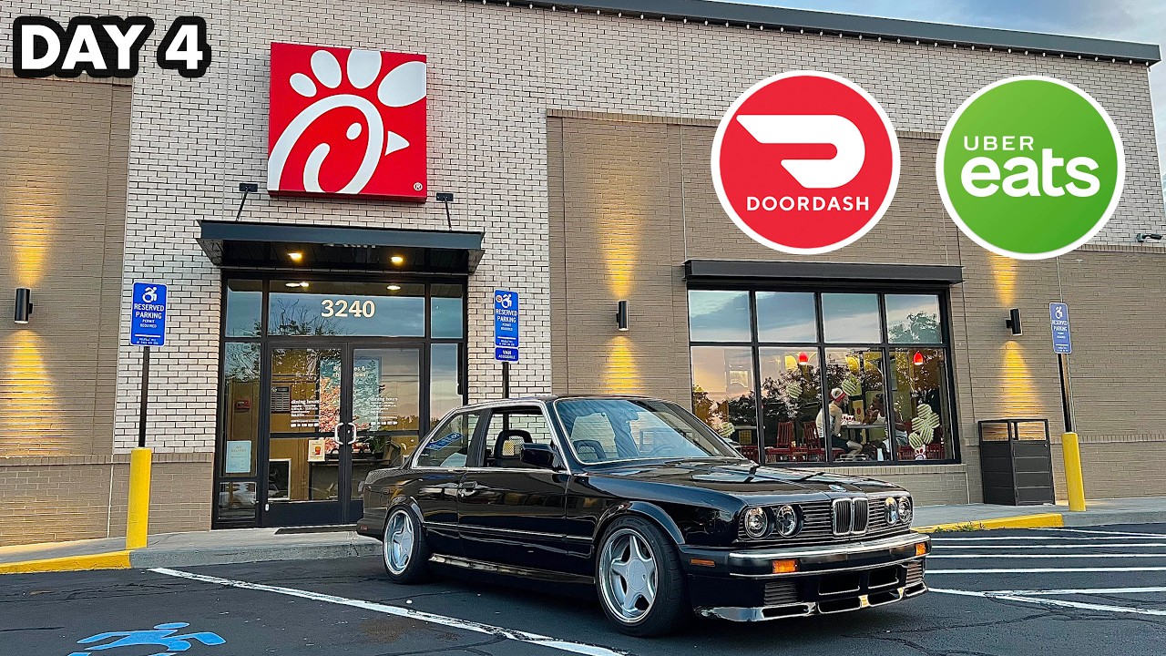 Day 4: Fall POV Delivering Uber Eats + DoorDash In My 500whp Turbo E30 ...