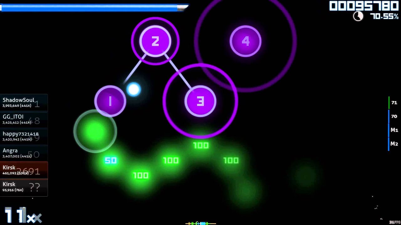 Osu Gameplay #3 [Hardest Song Ever] - YouTube