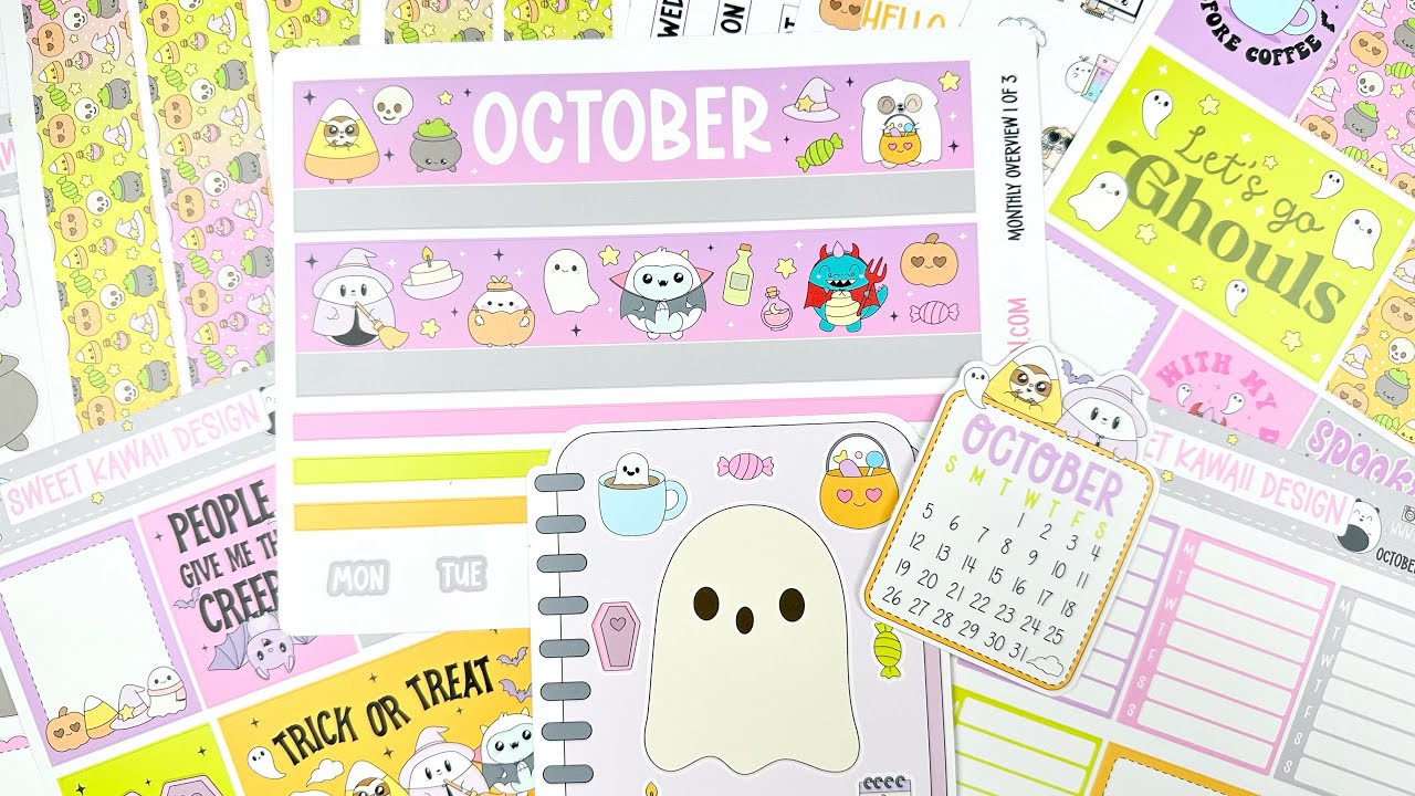 Hello Spooky Season! October Reveal - YouTube