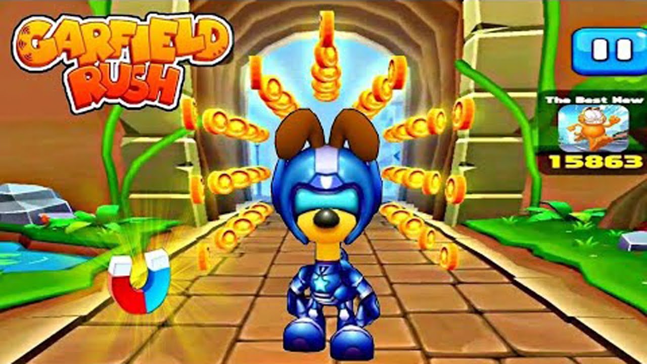 Garfield Rush Game || Garfield Rush Full Gameplay || - YouTube