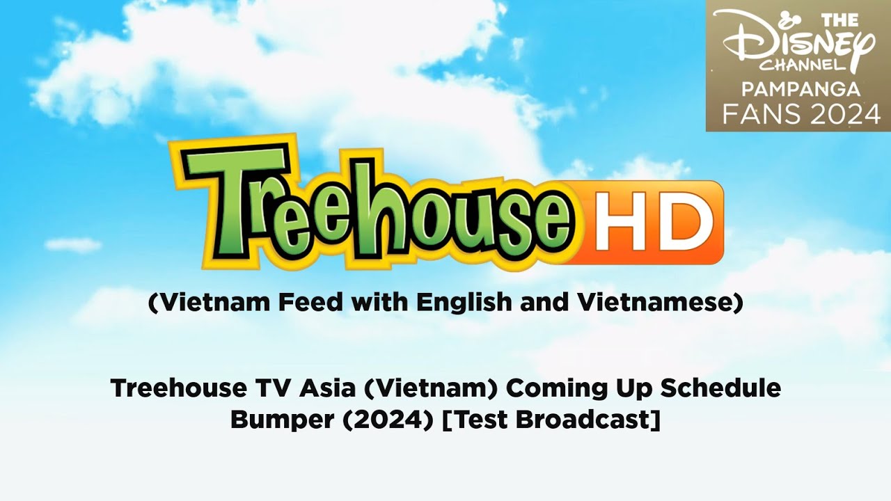Treehouse TV Asia (Vietnam) Coming Up Schedule Bumper (2024) [Test ...