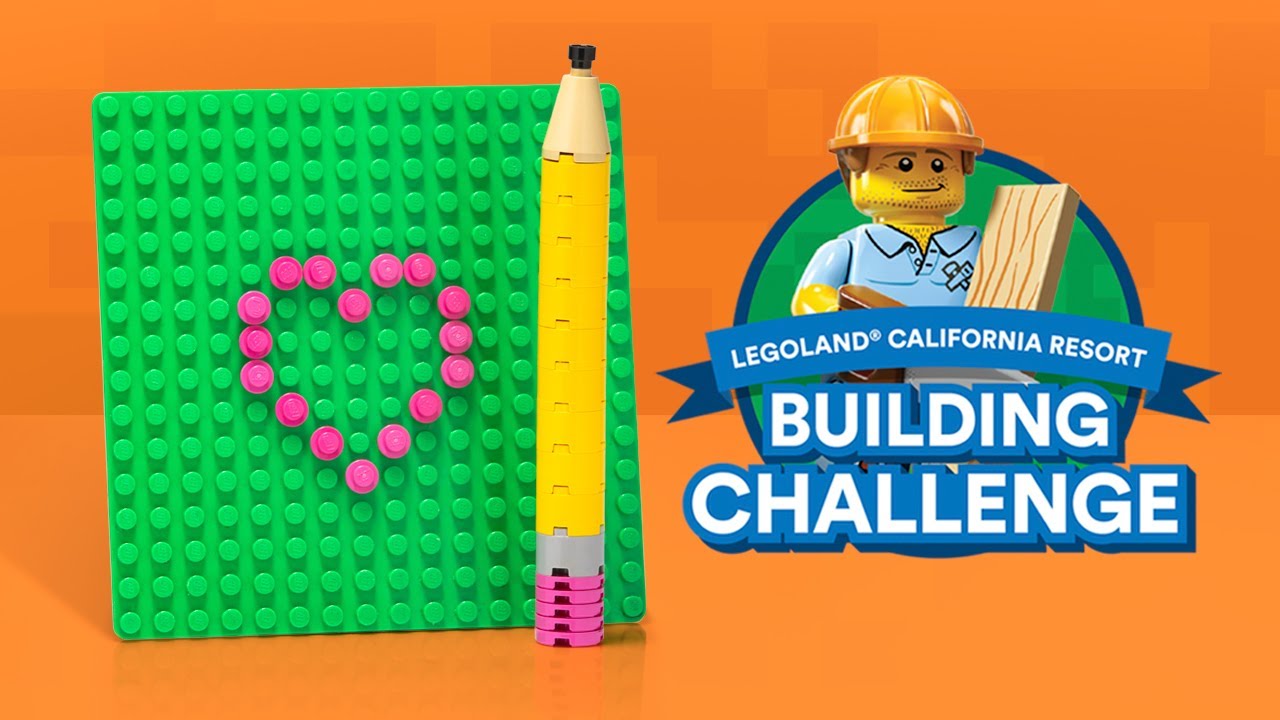 LEGO Pencil Build | LEGOLAND California Building Challenge - YouTube