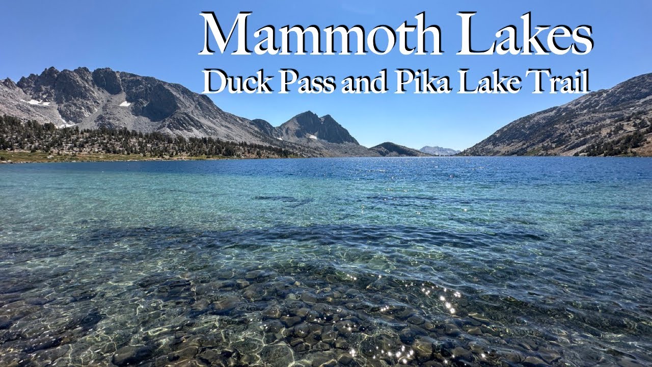 Hiking Duck Pass and Pika Lake Trail | Mammoth Lakes, CA - YouTube