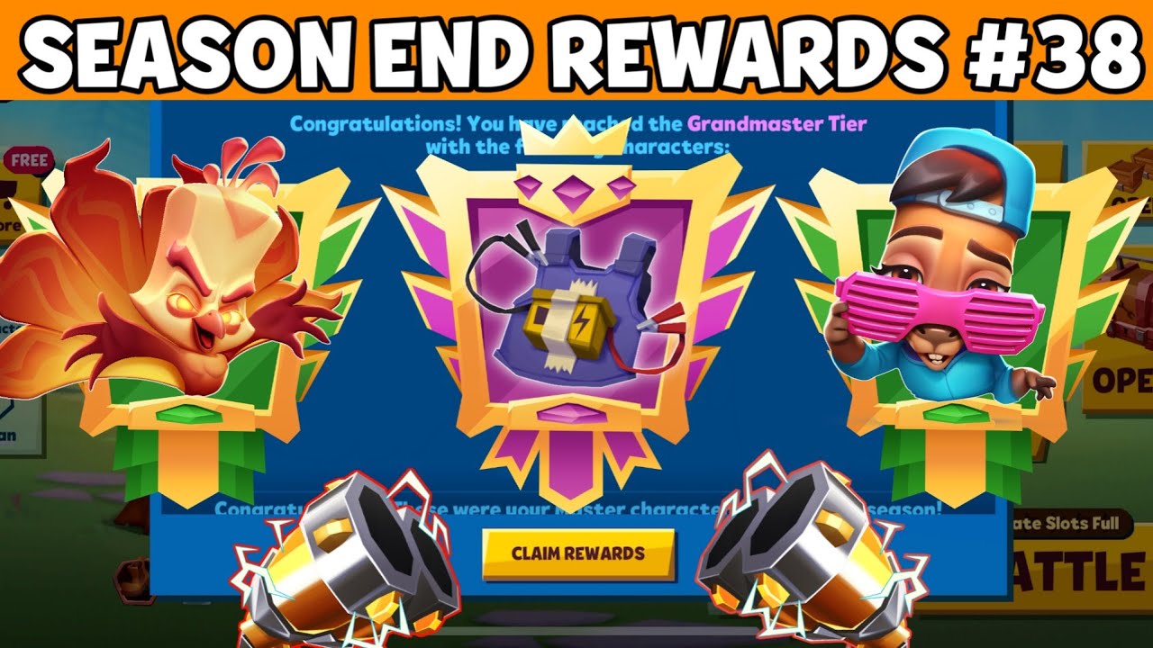 Season End Rewards #38 With Level 17 Jade, Buck & Duke | Zooba - YouTube