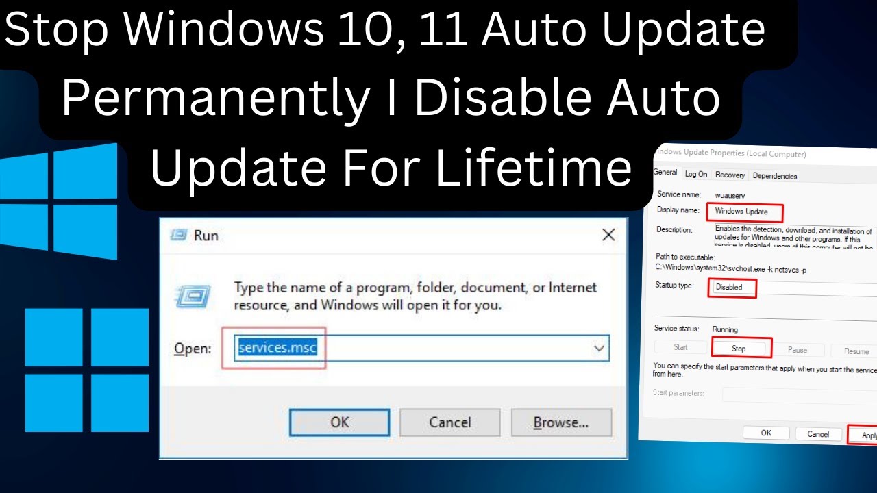 Stop Windows 10 Auto Update Permanently I Disable Auto Update For ...