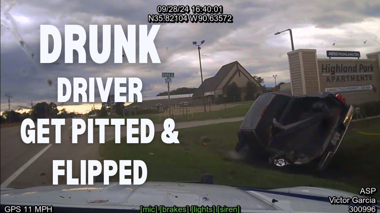 Watch as DRUNK DRIVER gets PITTED & FLIPPED!!! 🤯 - YouTube